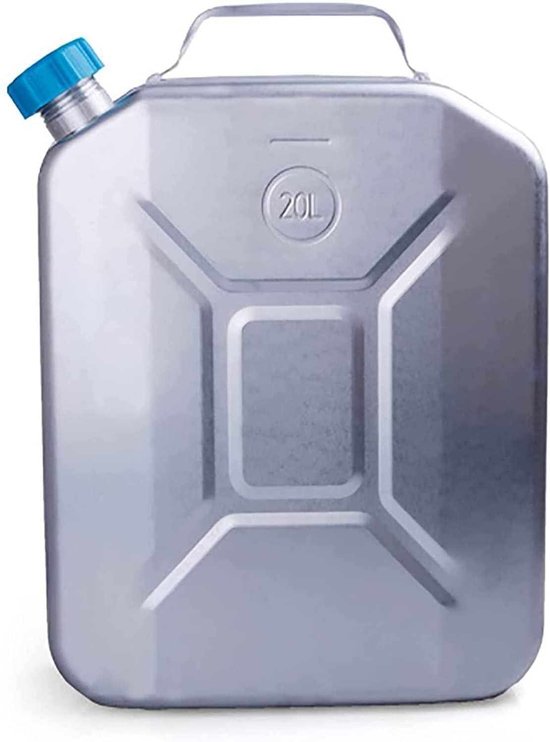 Buy Petrol Cans Jerry Can, Fuel Can, 10L/20L Liters Jerry Can Silver ...