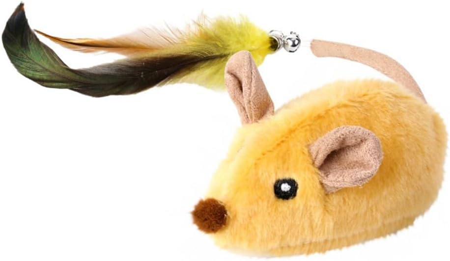 DAZZLEEX Sparking Joy in Cats Souris de simulation interactive et divertissante rechargeable ...