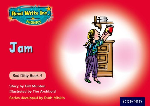 Read Write Inc. Phonics: Red Ditty Book 4 Jam : Miskin, Ruth, Munton ...