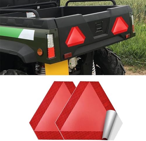 Amazon.com - IGNIXIA (Pack of 02) Slow Moving Vehicle Sign, PVC Vinyl ...