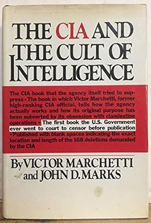 Buy CIA&CULT OF INTELLIGENCE Book Online at Low Prices in India | CIA ...