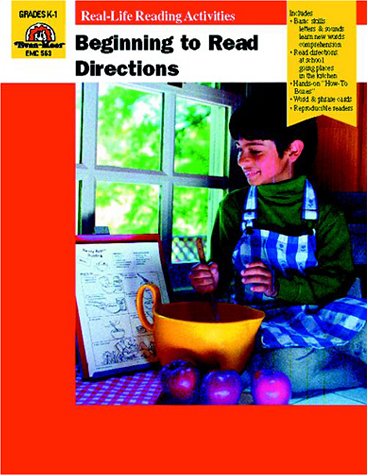 Amazon.com: Beginning to Read Directions Grades K-1 (Real-Life Reading ...