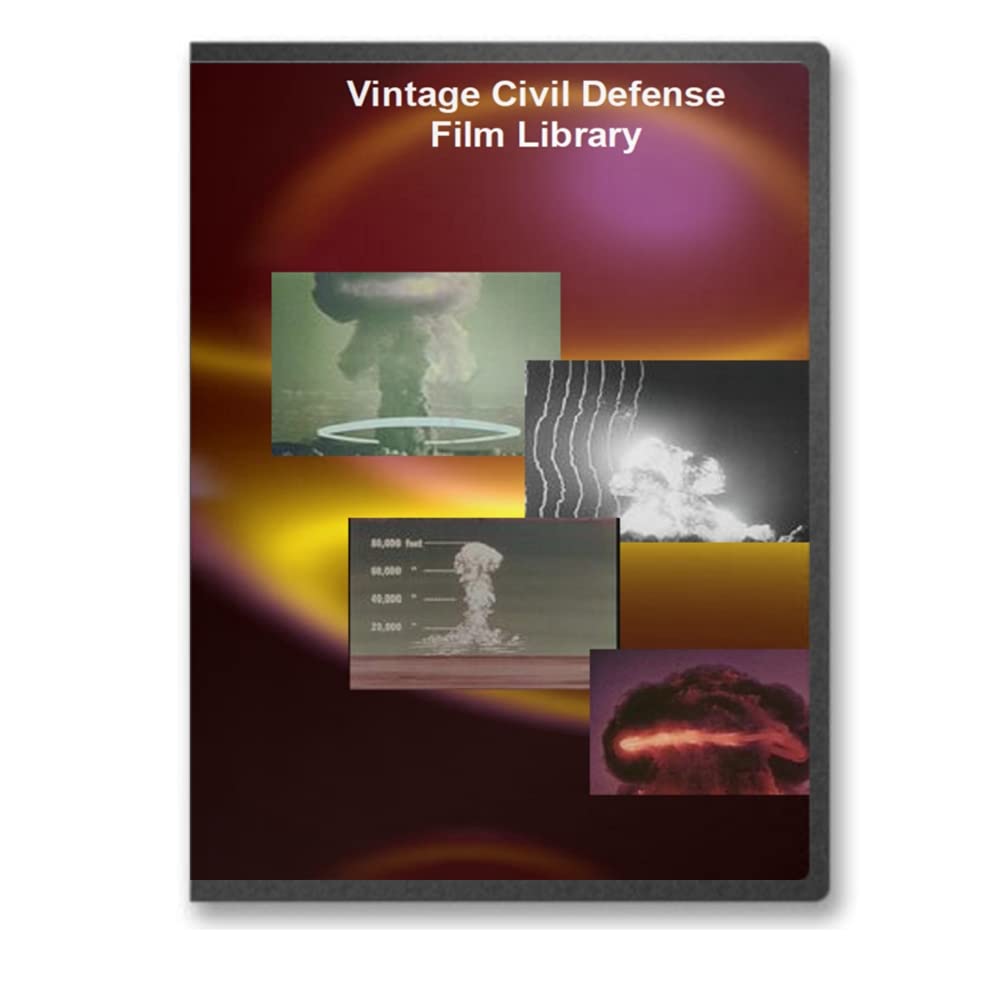 Amazon.com: Civil Defense Film Library DVD - Vintage Atomic Attack ...