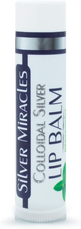 Amazon.com: Silver Miracles - Colloidal Silver Lip Balm - TUBE - 3 Pack ...