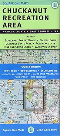 Chuckanut Recreation Area Map: Square One Maps: 9781883735524: Amazon ...