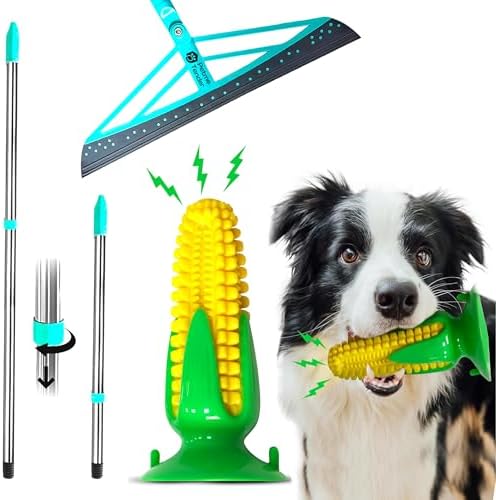 Amazon.com: 2-in-1 Pet Hair Remover Broom and Dental Chew Toy Set ...
