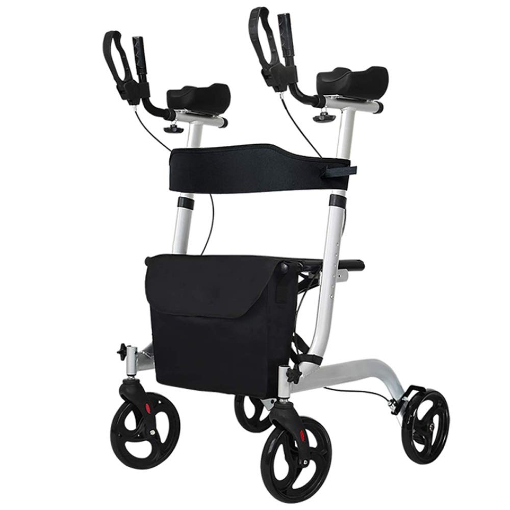 Angelay Tian Deluxe Lightweight Folding Four Wheel Rollator Rollator ...