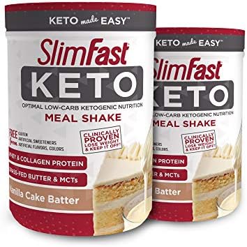 Buy SlimFast Weight Loss, Keto Bundle with Whey Protein, Collagen ...