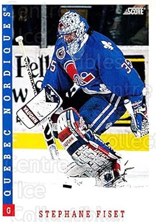 Amazon.com: (CI) Stephane Fiset Hockey Card 1993-94 Score Canadian ...