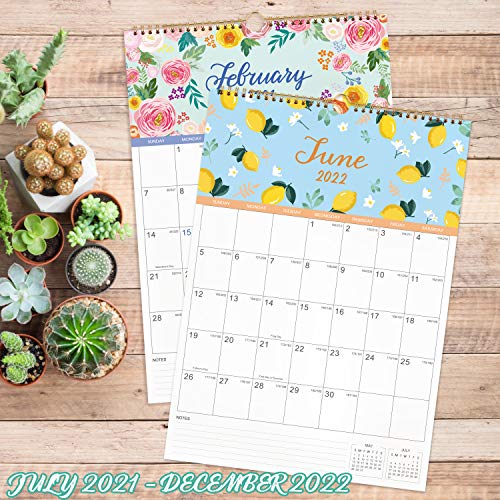 Kalender 2021-2022, wandkalender 2021-2022, juli 2021 – december 2022 ...