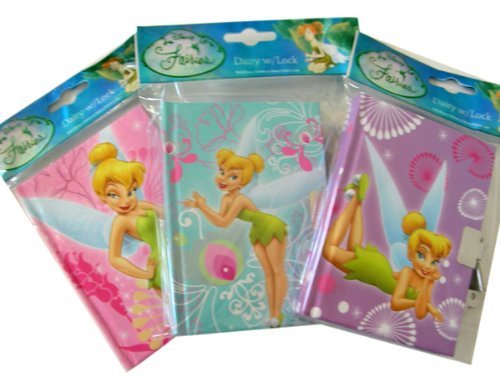 Disney Tinker Bell diary with Lock: Amazon.com: Books