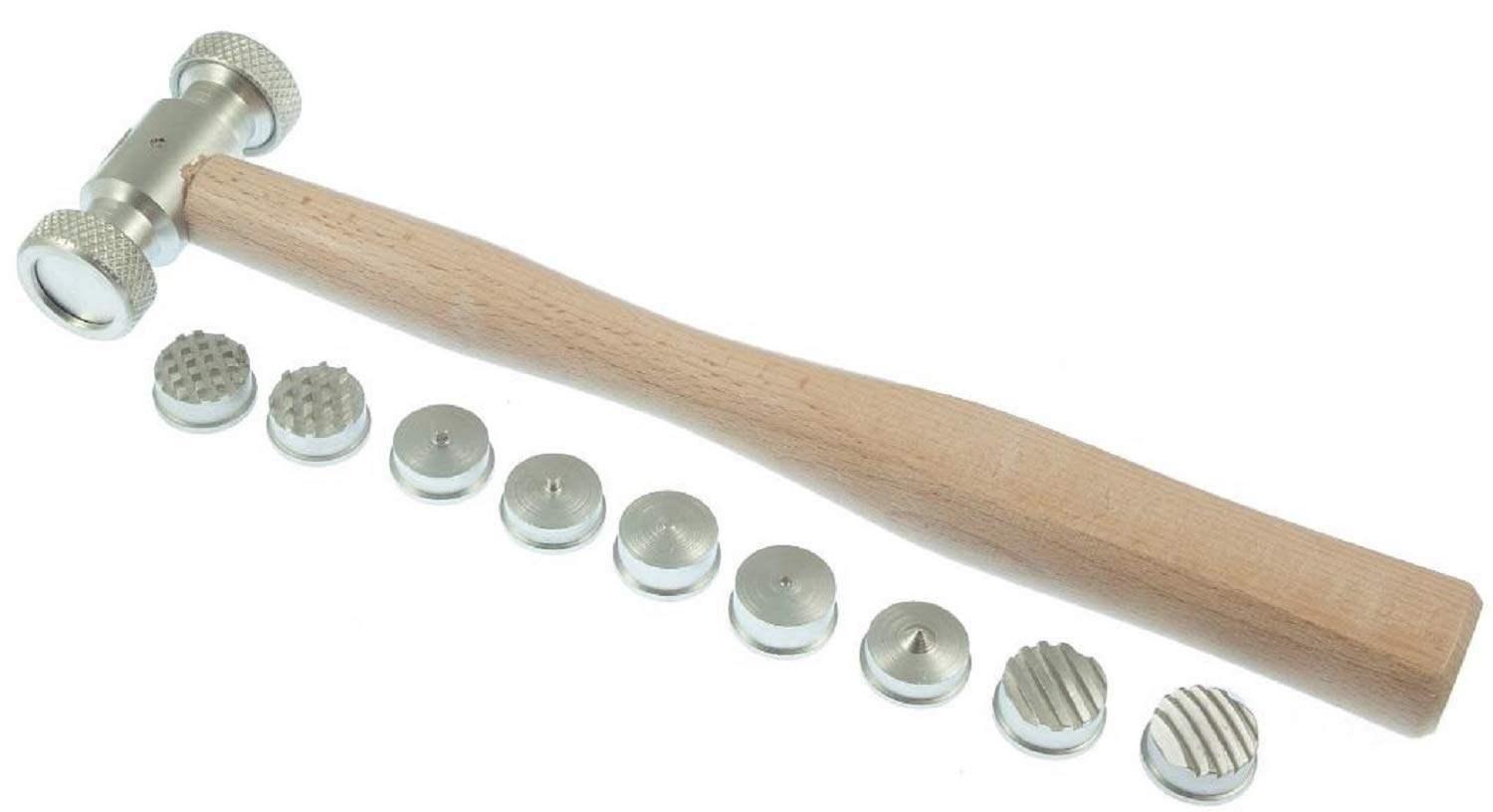 Metal Forming Tools TEXTURING HAMMER 9 FACES/ HEADS PATTERNS ...