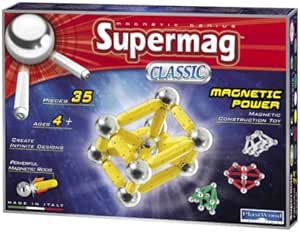 Supermag Classic Magnetic Power 35 Piece Set : Amazon.co.uk: Toys & Games