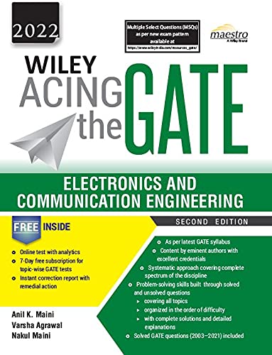 Buy Wiley Acing the GATE: Electronics and Communication Engineering ...