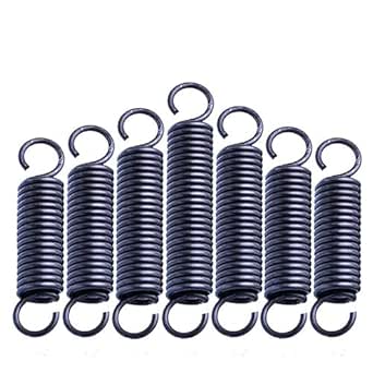 Metal Springs 2pcs Hook Expand Tension Spring Wire Dia 2.5mm Springs ...