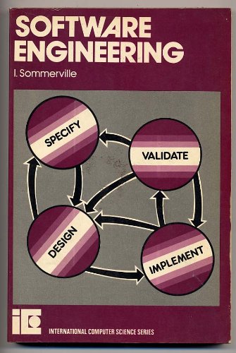 Software Engineering International Computer Science Series Sommerville Ian 9780201137958