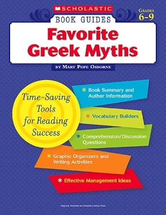 Scholastic Book Guides: Favorite Greek Myths: Osborne, Mary Pope ...
