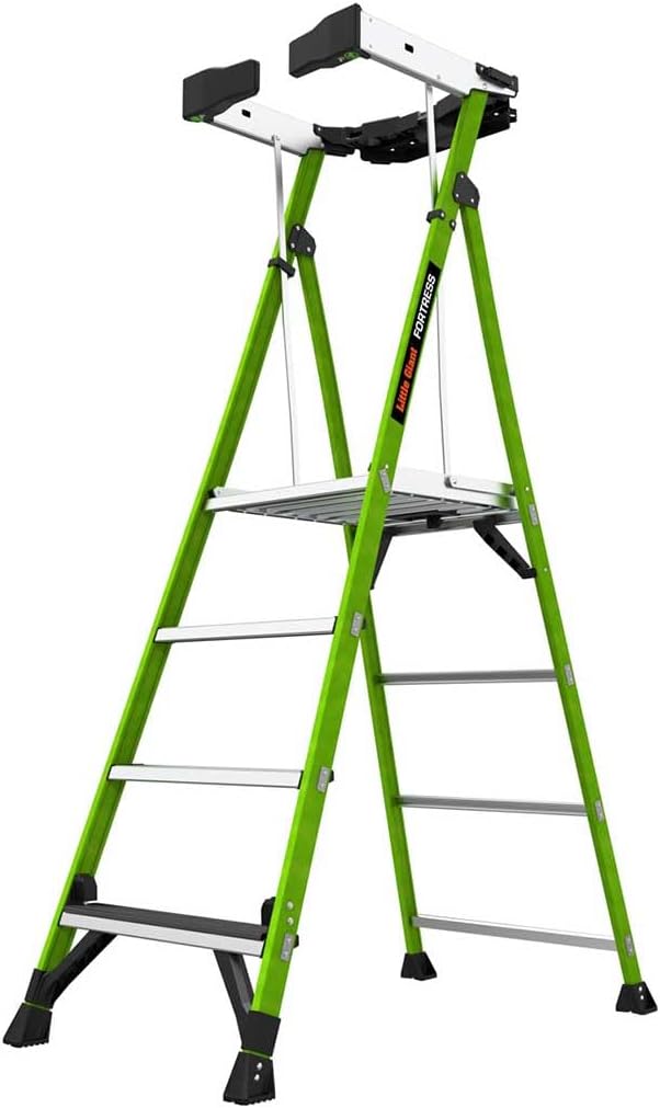 Little Giant Ladders 4 Tread Fortress GRP Fibreglass Platform Step ...