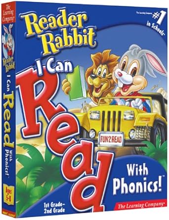 Amazon.com: Reader Rabbit I Can Read With Phonics 1st and 2nd Grade ...