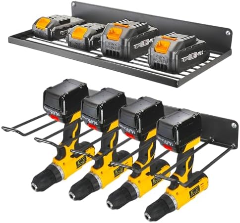 Amazon.com: SANDPROX Power Tool Organizer Wall Mount, 3 Layers Cordless ...