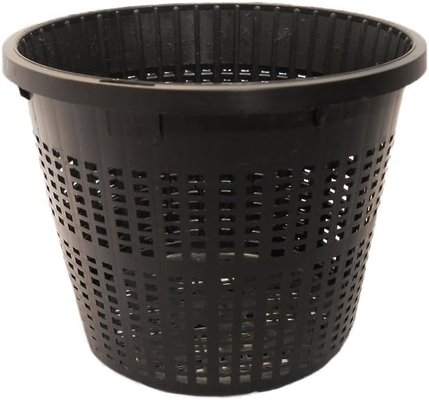 Amazon.com : 5" Round Water Garden Pond Aquatic Plastic Mesh Slotted ...
