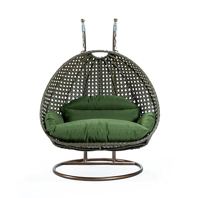 Candid Homes Double Seater Swing, 2 Seater Swing Chair with Stand and ...
