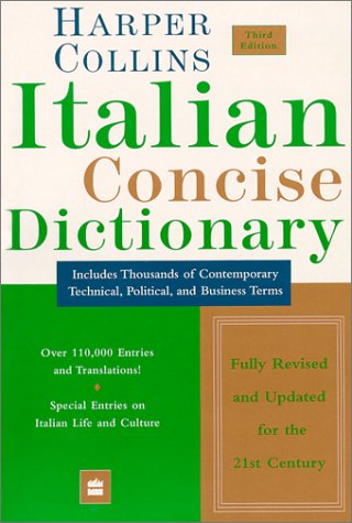 Collins Italian Concise Dictionary, 3e (Harpercollins Concise ...