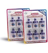 Amazon.com: BEST PARTY EVER! Pull-N-Pop Confetti Poppers, Easy to Use ...