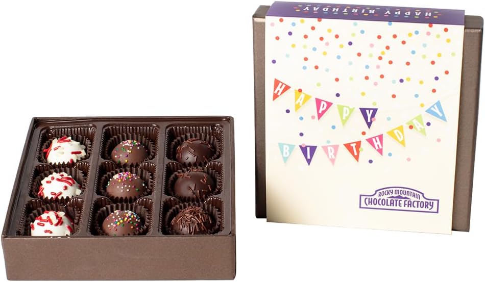 Amazon.com: Rocky Mountain Birthday Mini Truffles Gift Box - Premium ...