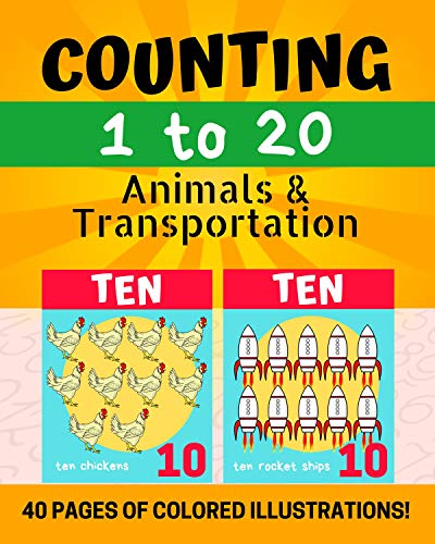 Counting Books For Kids: Counting 1 To 20 Delicious Desserts With ...