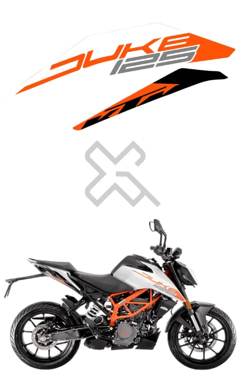 Grayfixx Duke 125 Stickers | Duke 125 Bs6 Sticker : Amazon.in: Car ...