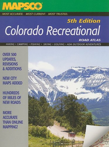 Mapsco Colorado Recrational Road Atlas 5th Edition: Mapsco, Inc ...