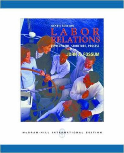 Buy Labor Relations Book Online at Low Prices in India | Labor ...