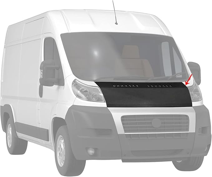 Amazon.com: OMAC Classic Patterned Full Hood Bra for Ram ProMaster 2014 ...