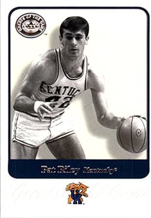 Amazon.com: Pat Riley Basketball Card (Kentucky) 2001 Fleer Greats of ...