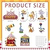 Amazon.com: Glodecart 40PCS Carnival Circus Cutouts - Juggling Tent Cut ...