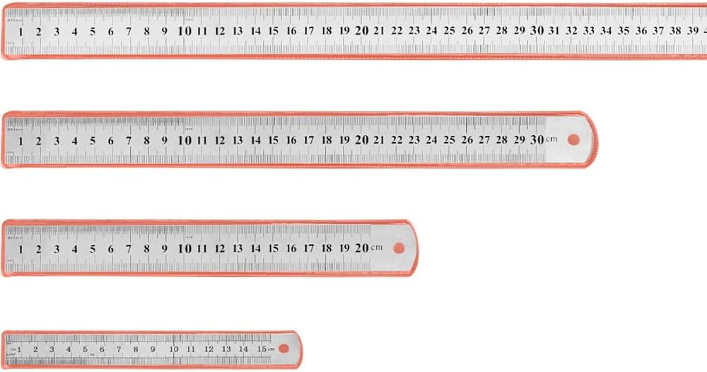 Large ONE Meter Ruler 1M Metal Steel 40" Measure Rule 100Cm 1000MM ...