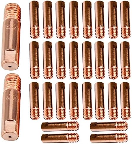 Hobart 199388 0.035 Contact Tips for 3545 Series Spool Guns - Soldering ...