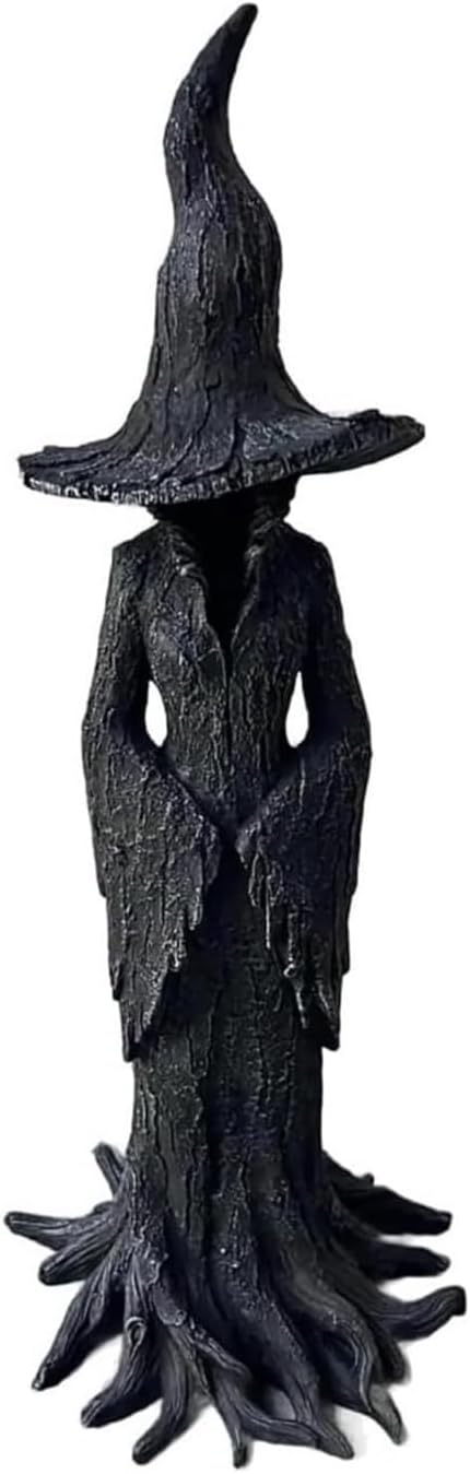 Amazon.com: clould fitness Witch Statue Resin Crafted Desktop Ornament ...