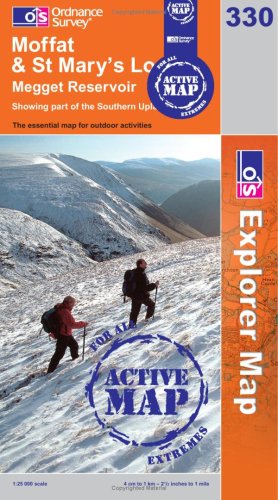 Moffat and St Mary's Loch (OS Explorer Map Active): 9780319464724 ...