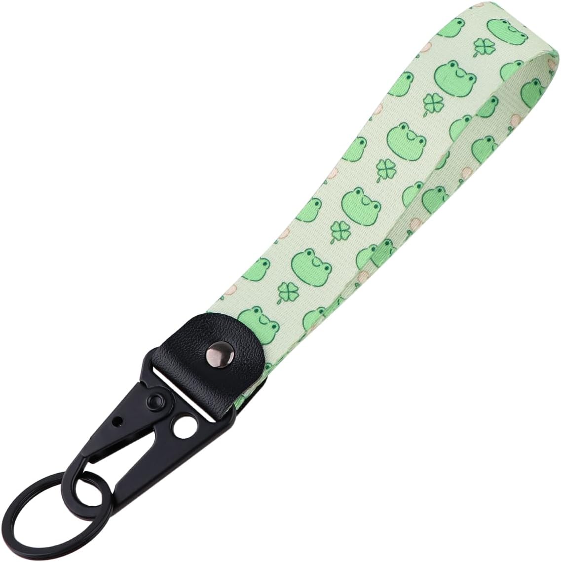 Amazon.com: moxunmo Cute Frog Keychain Lanyard Short Strap for Women ...