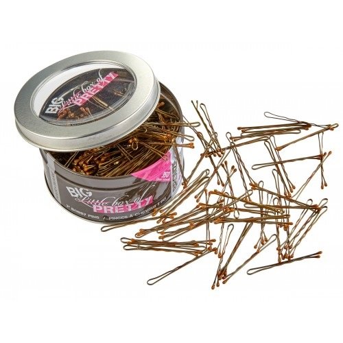 Amazon.com : Little Box of Pretty Bobby Pins Large Tin, Bronze ...