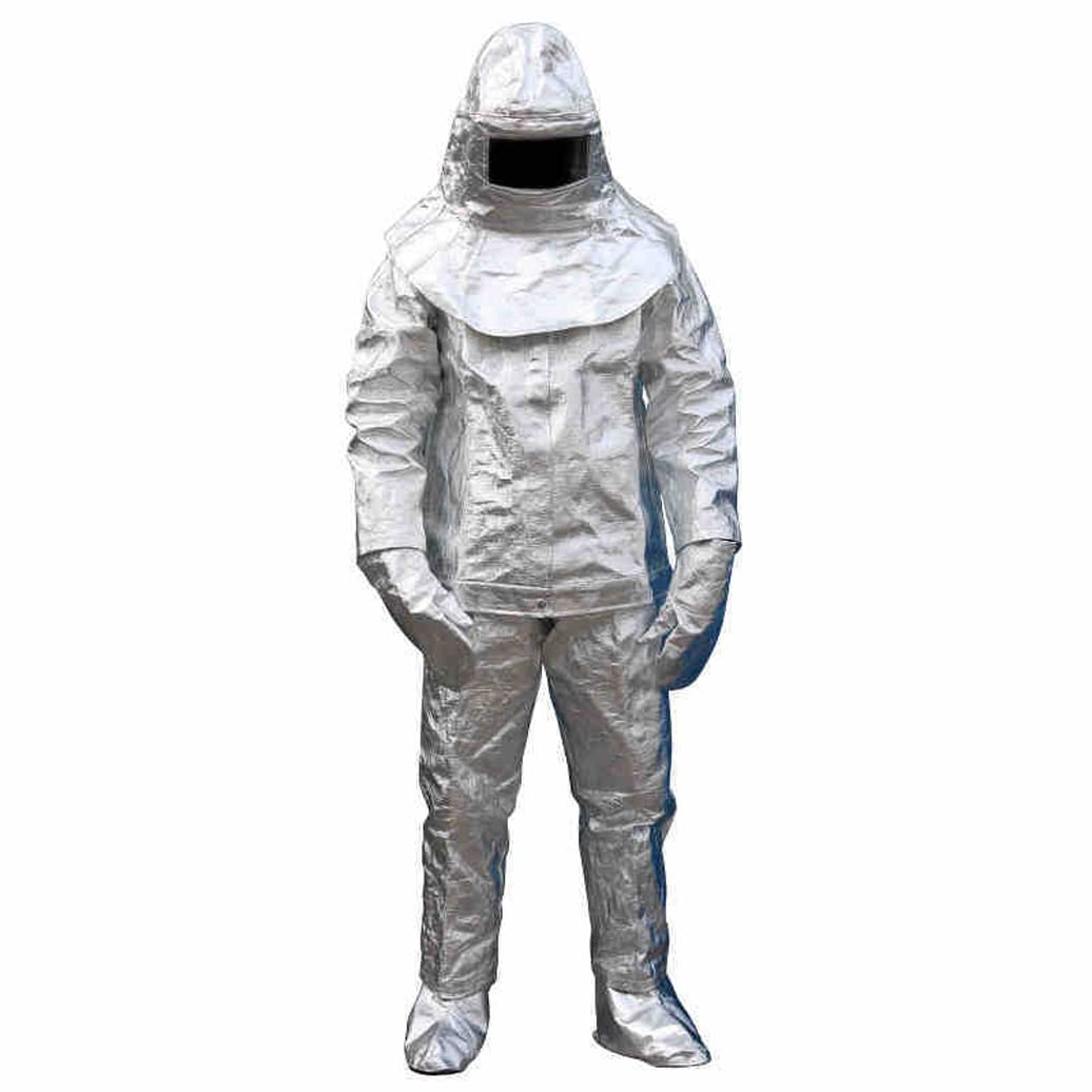 Traje resistente al fuego, radiación térmica, 1000 grados, resistente ...