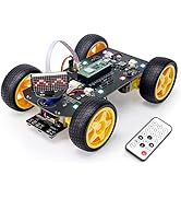 Amazon.com: Freenove 4WD Smart Car Kit for Raspberry Pi 5 4 B 3 B+ B A+ ...