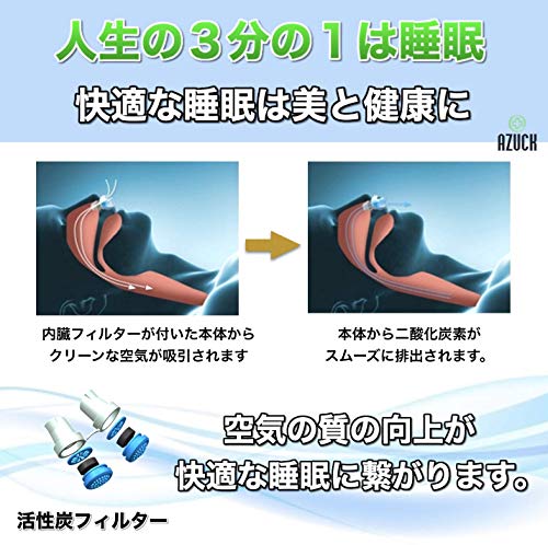 Azuck Good Sleep 코고는 소리 방지 차세대 노즈 핀 제2세대 공기 청정 Amp 코고는 소리 대책 서포터 재팬스토어 일본약 의약품 전문 직구 쇼핑몰