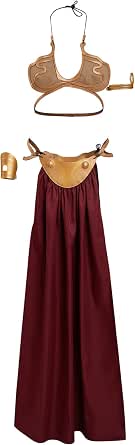Amazon.com: Womens Princess Slave Costume Bikini Outfits Sexy Lingerie ...