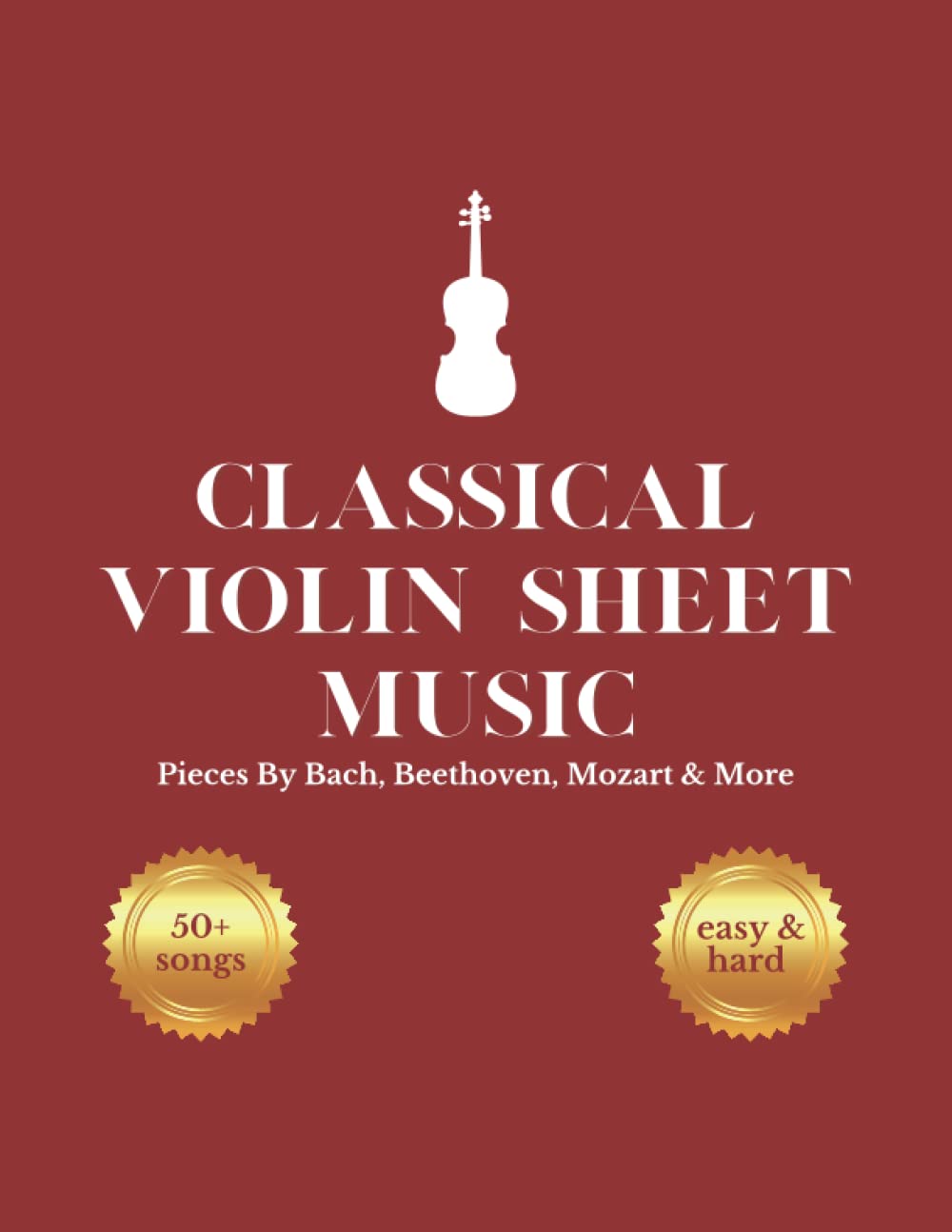 Amazon.com: The Classical Violin Sheet Music Book: 50+ Classical Solos ...