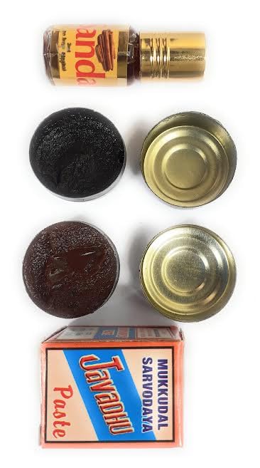 Abiria Quality Pooja Paste Combo Pack of 4 Items - (Javadhu Paste ...