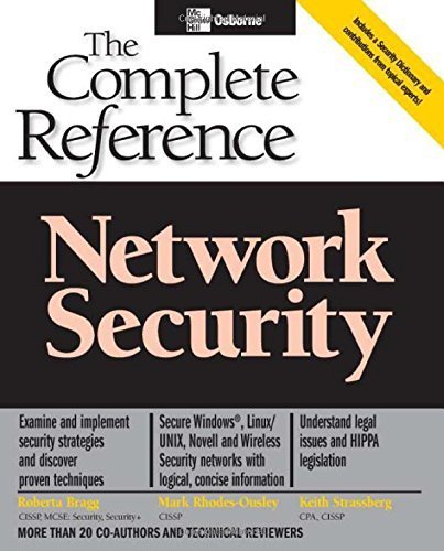 Network Security: The Complete Reference 1st edition by Mark Rhodes ...