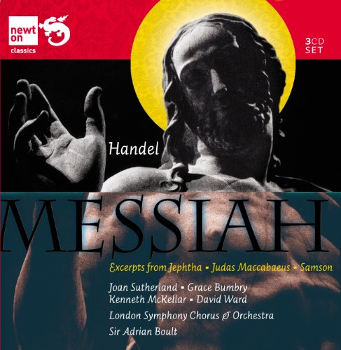 HANDEL,GEORGE FRIDERIC - Messiah / Excerpts from Judas MacCabaeus ...